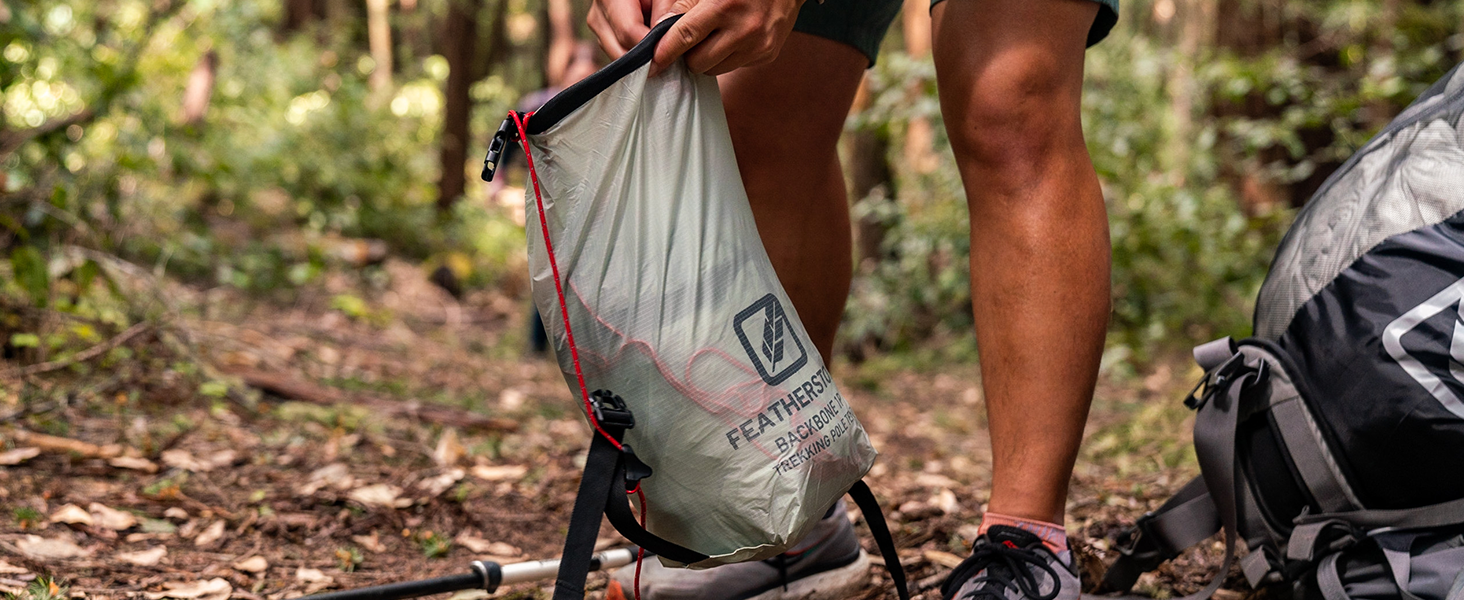 Backbone Trekking Pole Tent | Non-freestanding Tents – Featherstone Outdoor